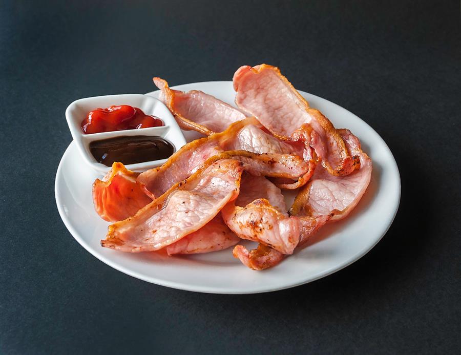 Dry cured rindless back bacon - smoked - Cheshire Smokehouse