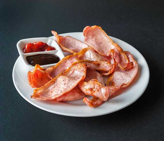 Dry cured rindless back bacon - smoked - Cheshire Smokehouse